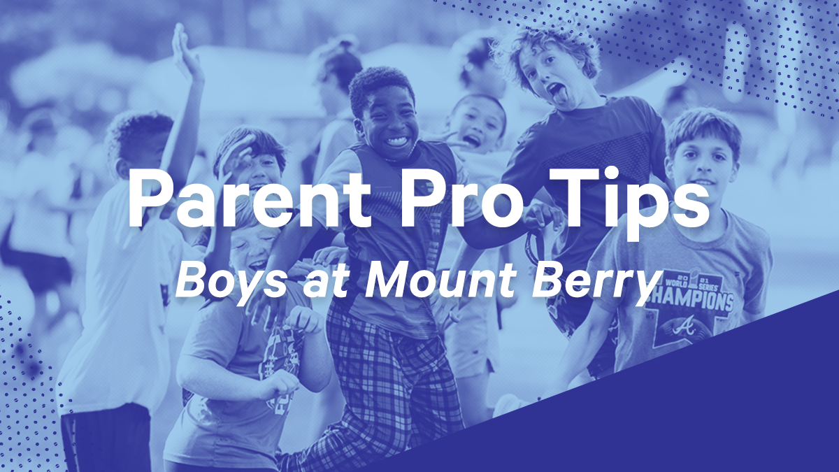 Parent Pro Tips for Mount Berry Boys Camp | WinShape Camps